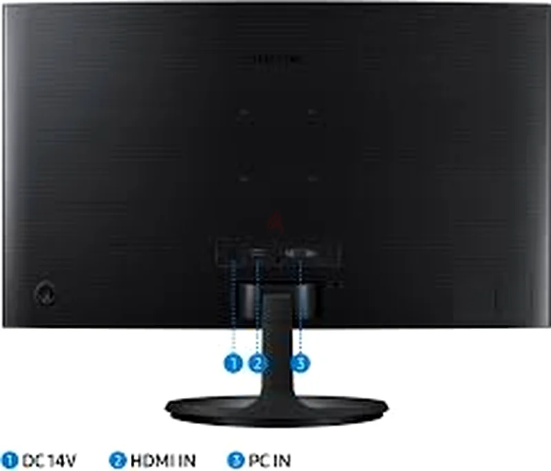 Samsung 24 Inch Monitor 75 Hz Hdmi VGA Curved AMD Free Sync | dubizzle