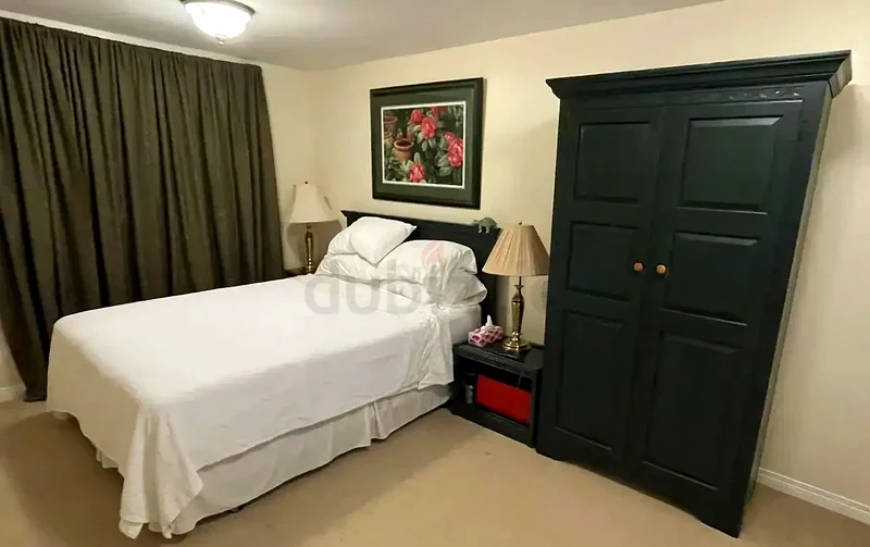 Queen Bed, Mattress, Box Spring, Bedding, Armoire, Nightstand ...