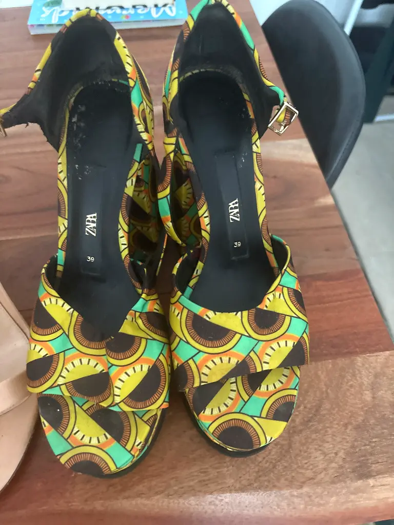 Stylish Zara Heels with Unique Pattern | dubizzle