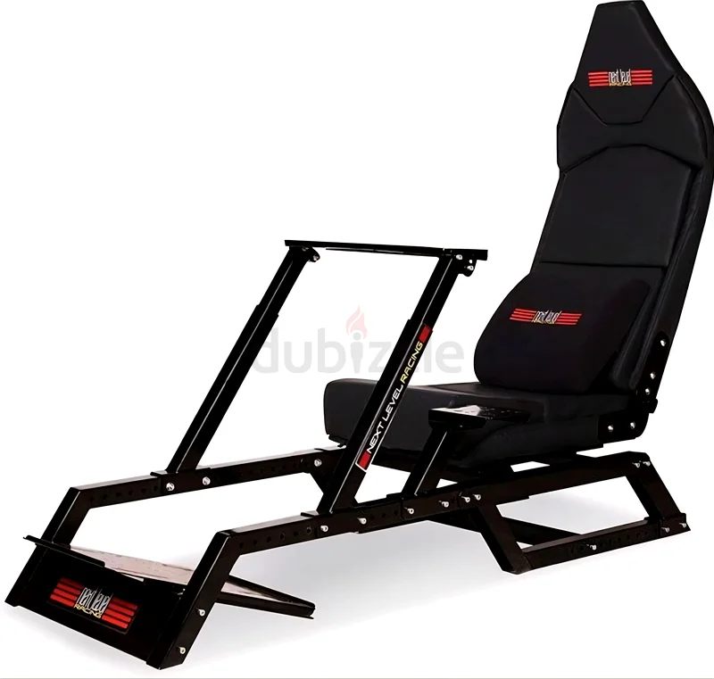 Next Level Racing F-GT Simulator Cockpit Gaming Chair, Dual Position ...