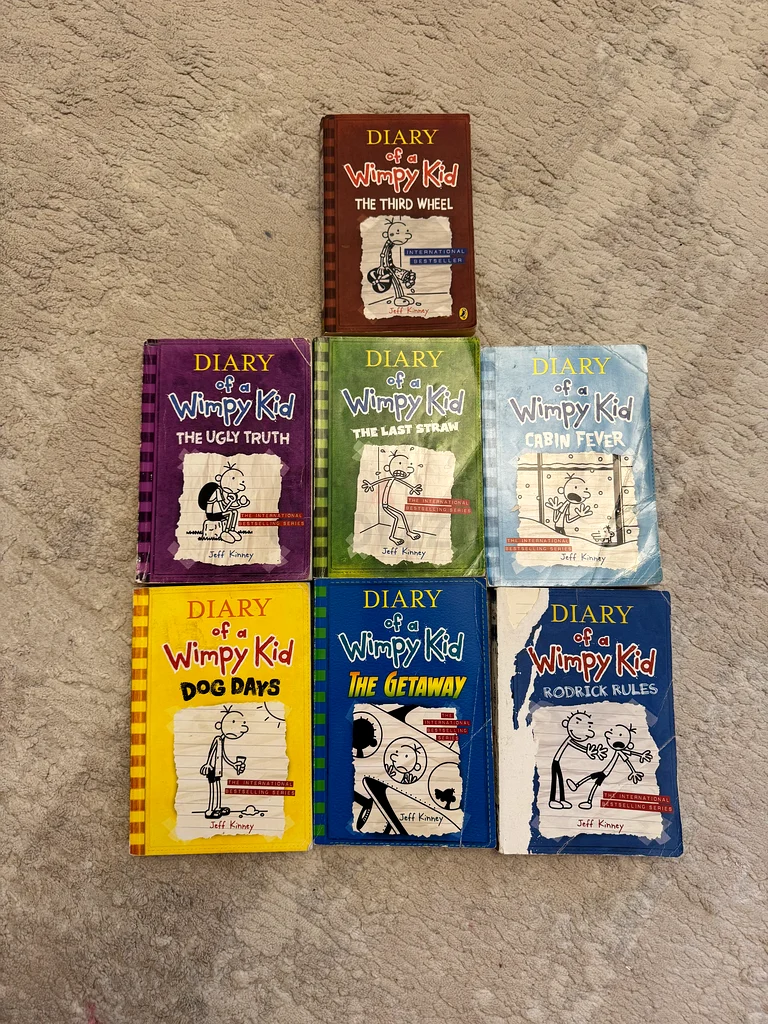 Collection of Diary of a Wimpy Kid Books | dubizzle