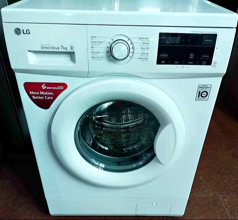 LG direct drive new model washing machine 7kg for sale | dubizzle