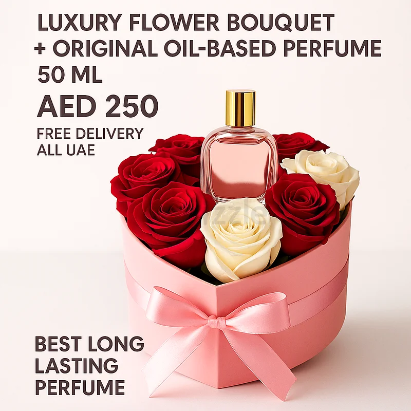 Luxury Flower Bouquet Original Oil-Based Perfume - AED 250! | dubizzle
