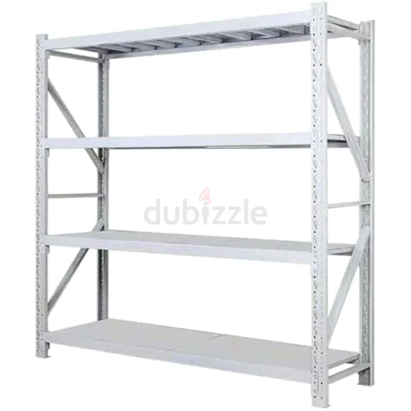 Heavy Duty Storage Shelves Industrial Steel Shelving Unit for Garage ...