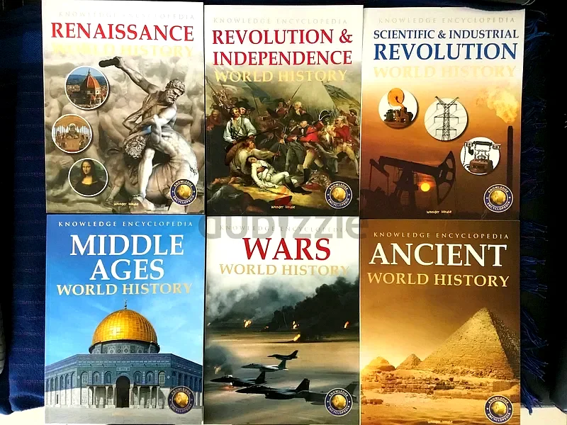 6 Knowledge Encyclopedia World History Books | dubizzle Dubai