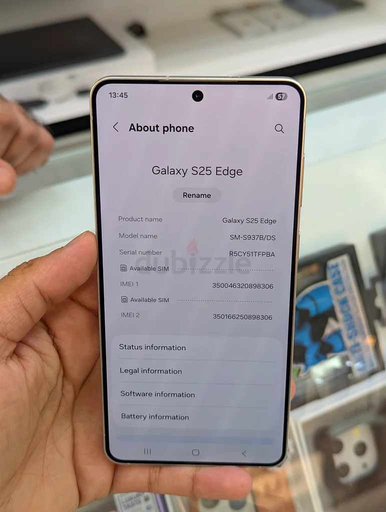 Samsung Galaxy S25 Edge 512GB DUAL SIM | dubizzle Dubai
