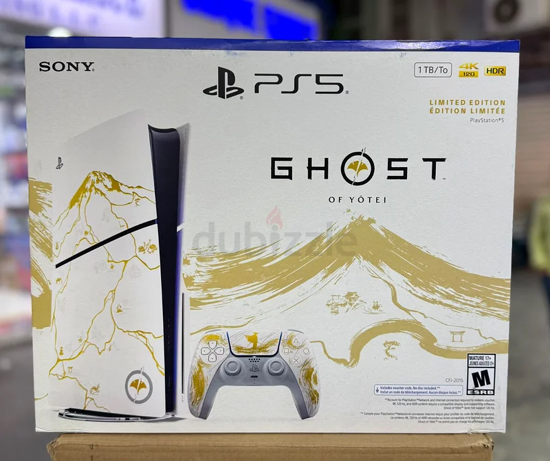 Limited Edition PlayStation 5 slim Console - Ghost of Yotei | dubizzle