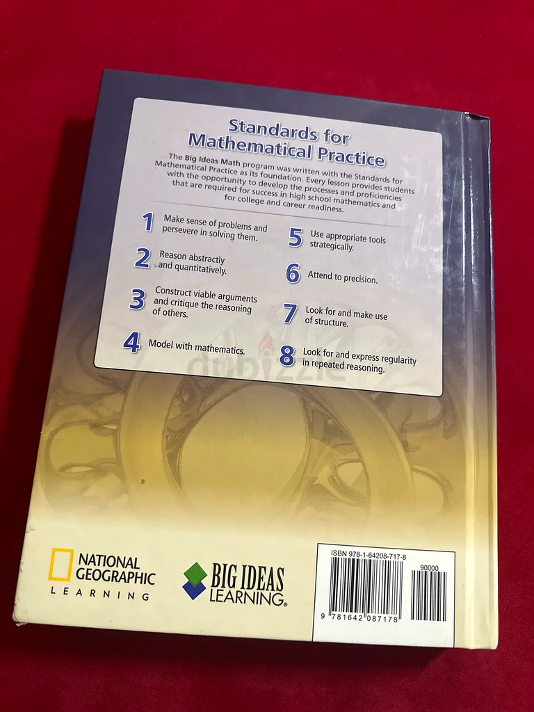 Big Ideas Math: Algebra 1 Textbook | dubizzle Abu Dhabi