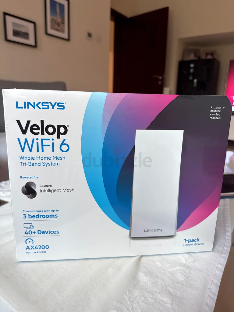 Linksys Mx4200 Velop Tri-Band Whole Home Mesh Wifi 6 System (Ax4200 ...