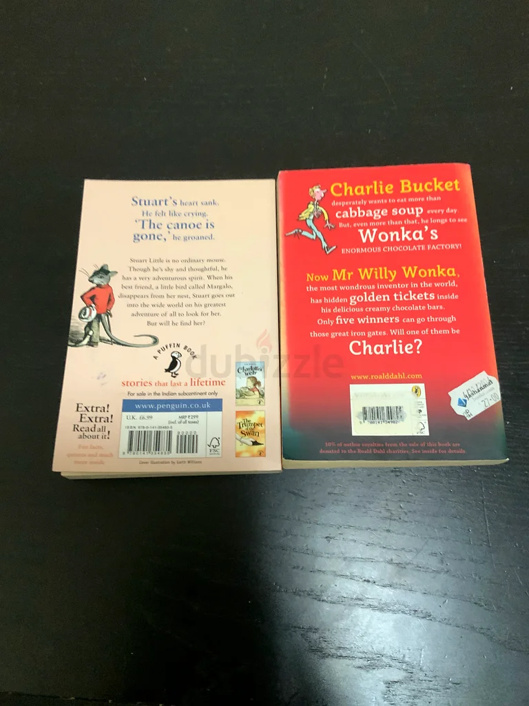 Charlie And the Chocolate Factory and Stuart Little (Price Negotiable ...