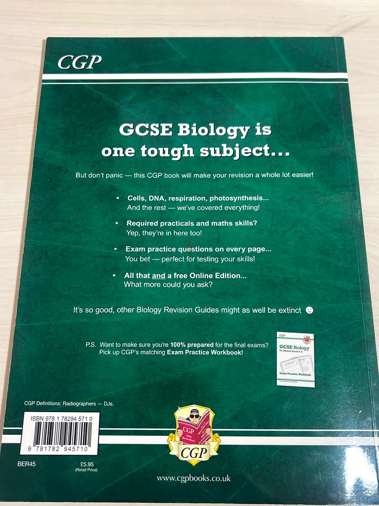 GCSE Biology Edexcel (Grade 9-1) Revision Guide | dubizzle Dubai