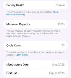 16 Pro Max 256gb Black TRA *FIXED PRICE* | dubizzle