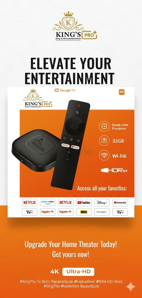 Upgrade Your Home Theater with Kings Pro TV Box! | dubizzle