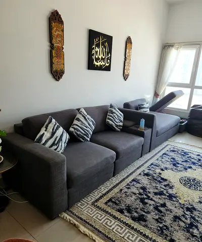 Classifieds: L shaped sofa homecentre sofa with storage | dubizzle Sharjah