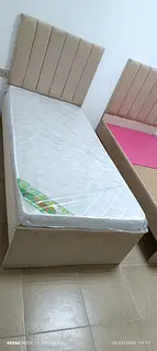 Comfortable Single Bed with Mattress for Sale | dubizzle