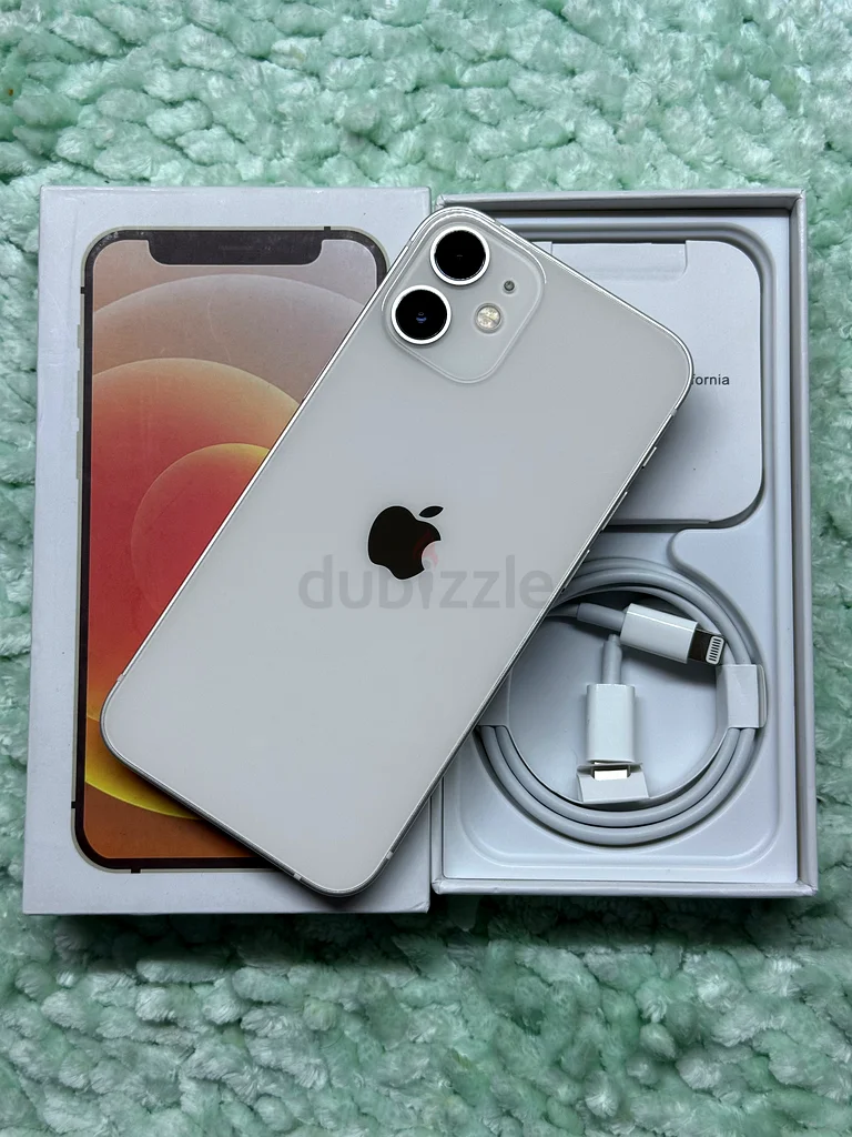 IPHONE 12MINI 128GB STORAGE WHITE COLOR | dubizzle