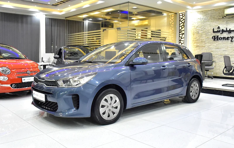 AED 428 EMi at 0% DP | KIA Rio ( 2020 Model ) in Light Blue Color GCC ...