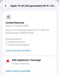 Apple 2022 Apple TV 4K Wi‑Fi + Ethernet with 128GB storage (3rd ...