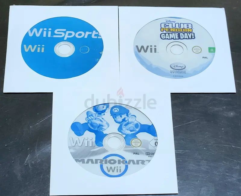 Nintendo Wii 3 Games Collection (PAL) | dubizzle