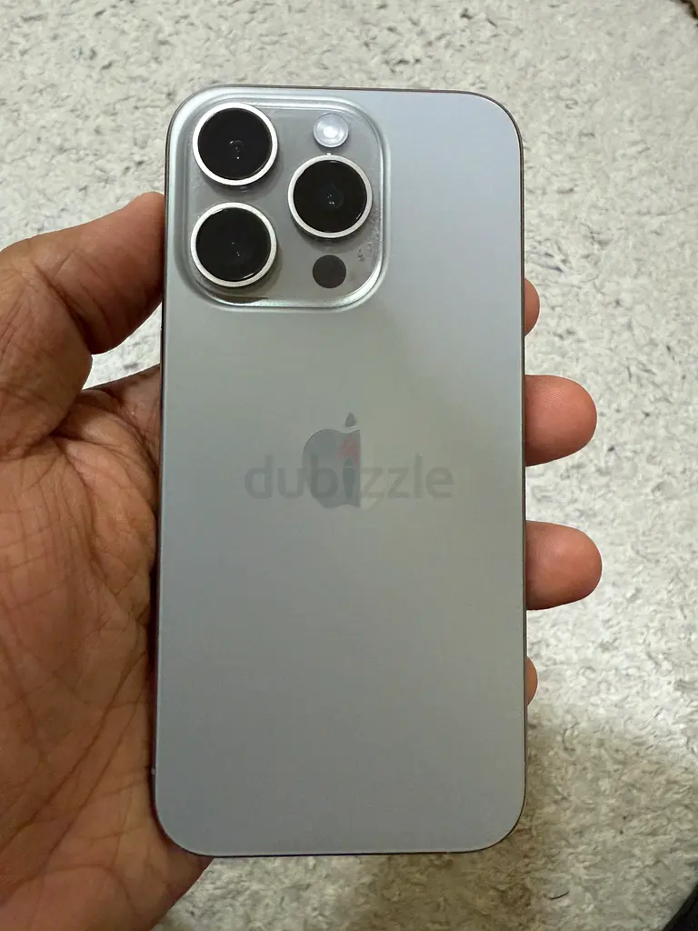 iPhone 15 Pro Natural Titanium 256Gb TDRA 87% Battery Clean Phone ...