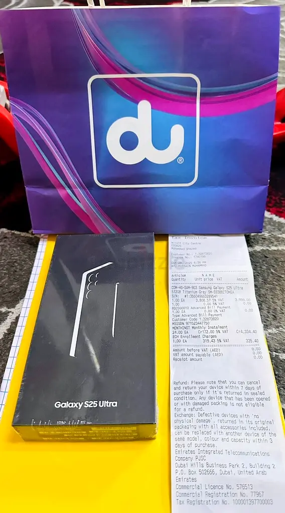 Samsung Galaxy S25 Ultra 512GB – Titanium Gray – Brand New Sealed ...