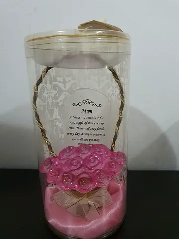 Classifieds: Mother’s Day Gift: Beautiful Floral Glass Decor. 22k gold ...