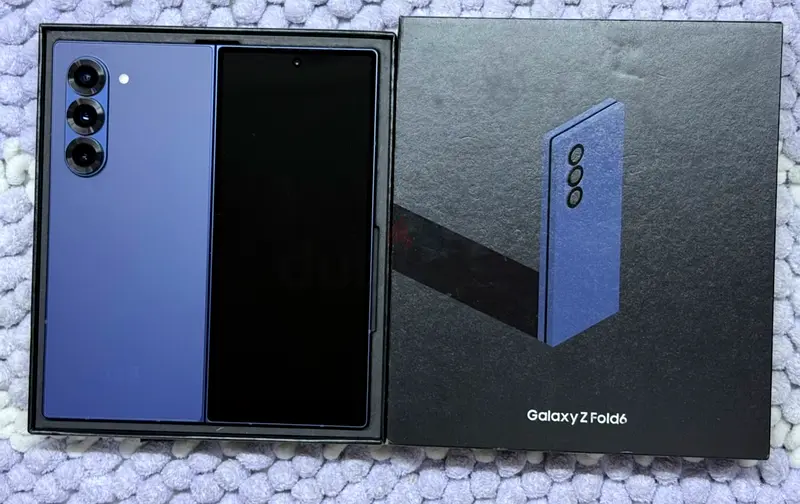 SAMSUNG GALAXY Z FOLD 6 12/512GB STORAGE NAVY BLUE COLOR | dubizzle Dubai