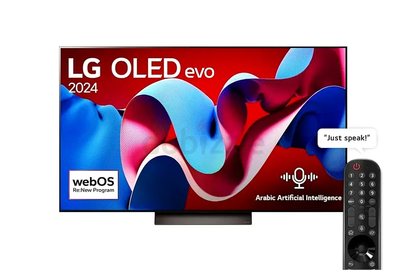 LG 77 Inch OLED evo C4 4K Smart TV AI Magic remote Dolby Vision webOS24 ...
