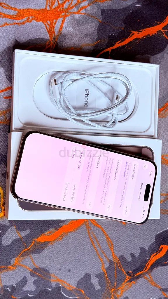 IPHONE 16 PROMAX 256GB DESERT TITANIUM WITH COMPLETE BOX AND ...