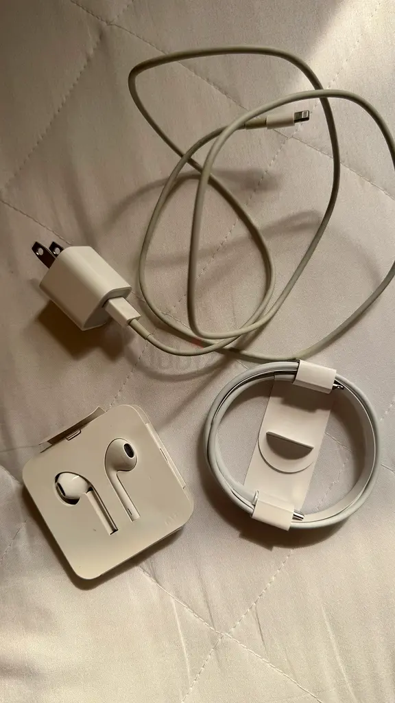 Apple Earpods with Lightning Connector - New. Moreover I do have ...