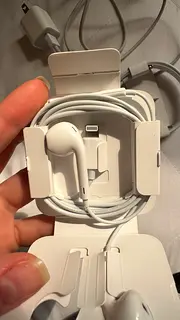 Apple Earpods with Lightning Connector - New. Moreover I do have ...