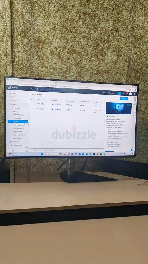 Dell P2723QE USB-C Hub Monitor - 68.5 cm 4K with Dell warranty till 2027 with box and cables ...