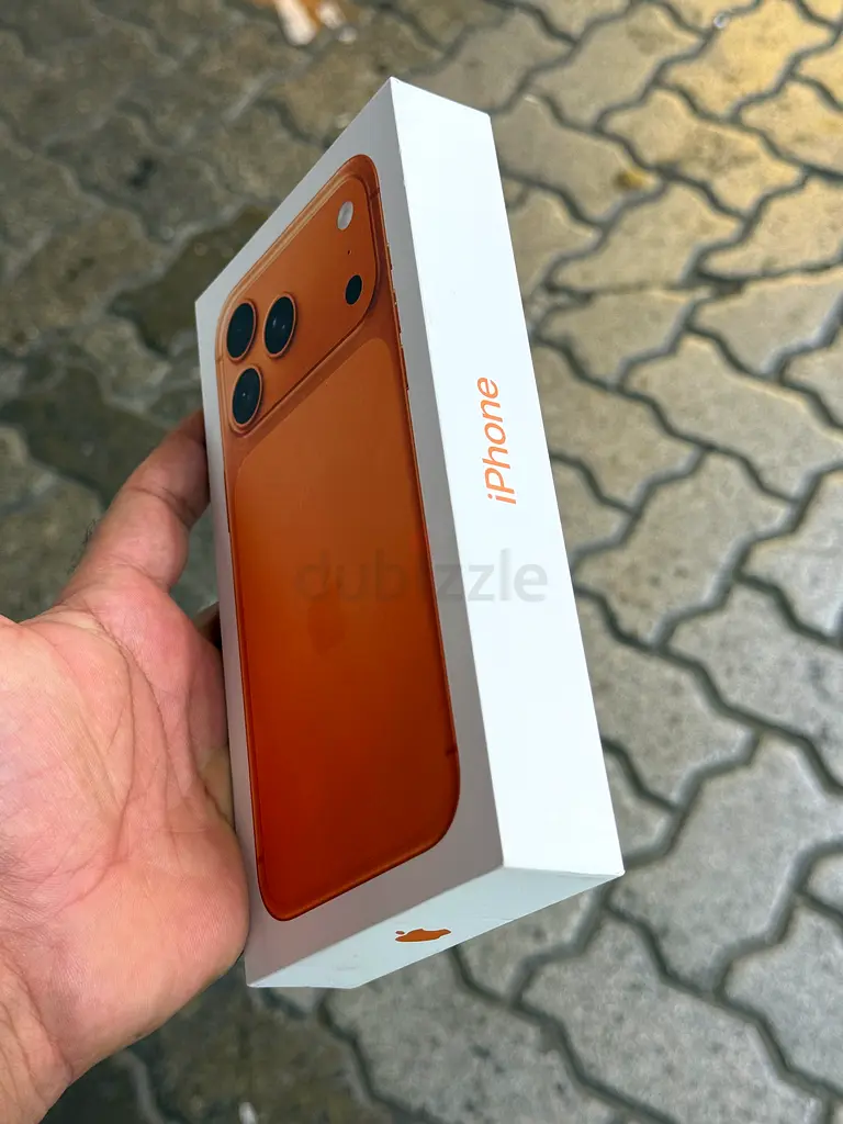 IPHONE 17 PRO MAX 256GB STORAGE ORANGE TITANIUM BRAND NEW PHONE ...