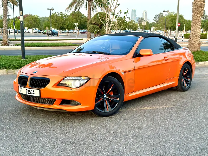 Beautiful Orange BMW | dubizzle Dubai