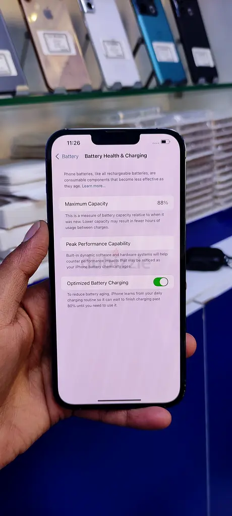 IPHONE 13 PRO MAX/ 256 GB STORAGE/ BATTERY HEALTH 88% / ALL ORIGINAL ...