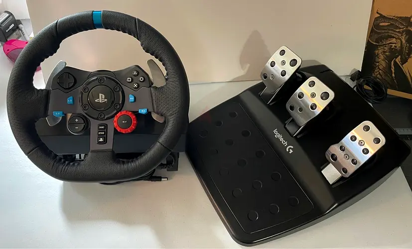 PS5 LOGISTICS G29 WHEEL RACING WITH PADELS | dubizzle