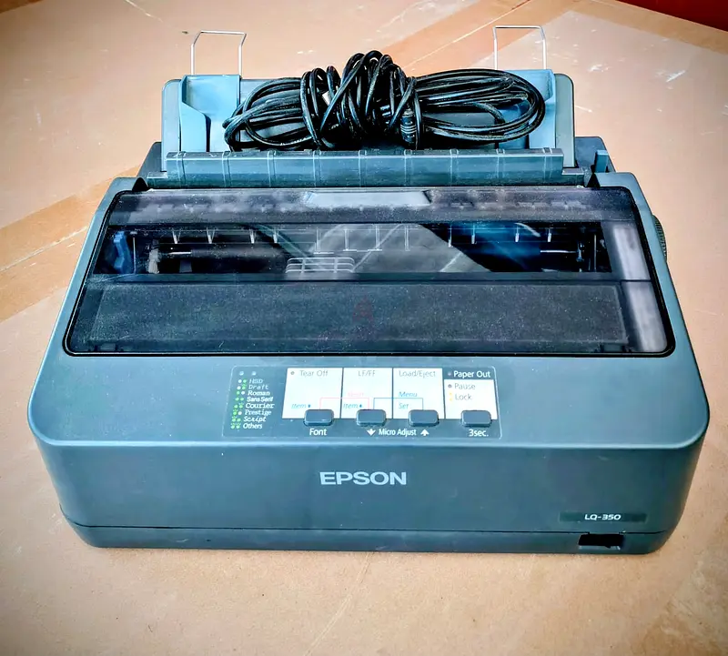 Epson LQ-350 Vintage Dot Matrix Printer for Sale | dubizzle