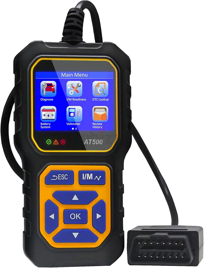 Kairiyard OBD2 Scanner, AT500 OBD2 Scanner Diagnostic Tool Car Engine ...