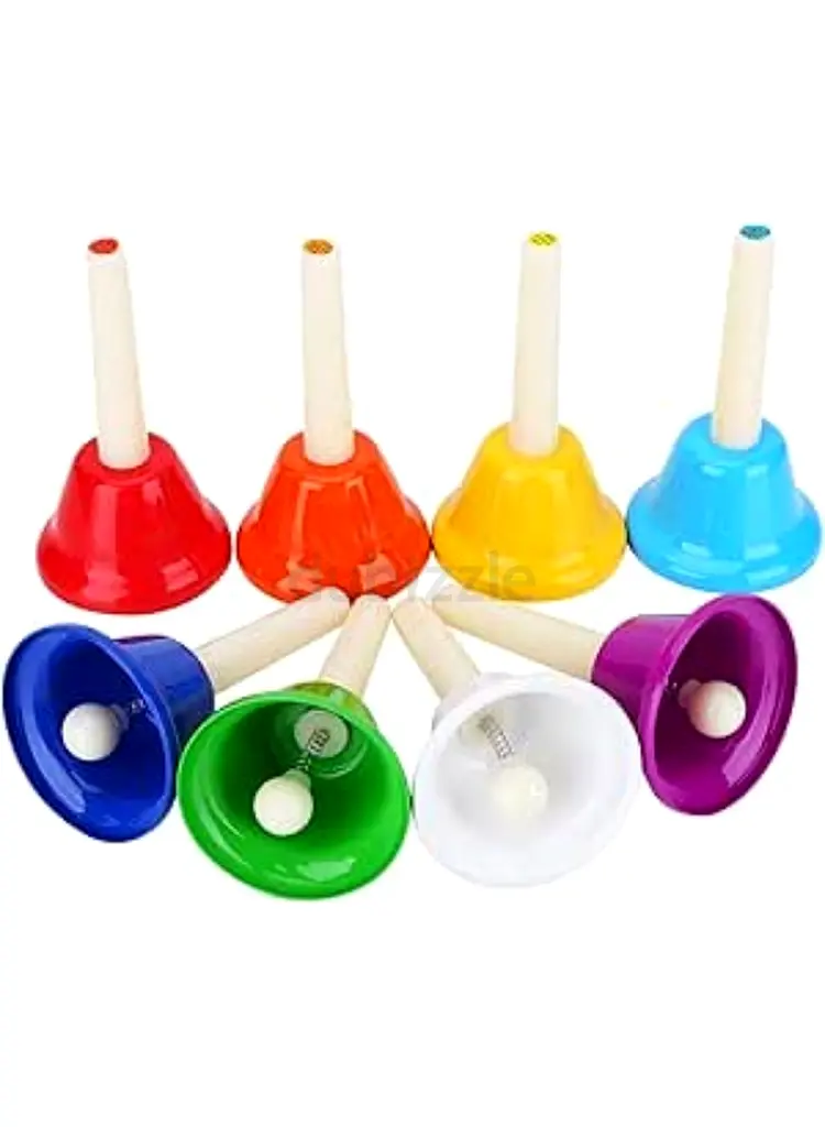 Colorful Musical Hand Bells Set for Kids | dubizzle Dubai