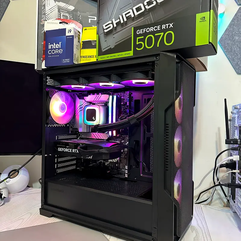 Beast i9 14TH Gen RTX 5070 Gaming PC Rendering PC Workstation PC Video ...