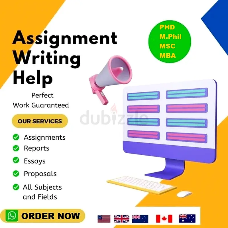PHD | Assignment | Thesis | Report | Essay | Data Analysis | dubizzle