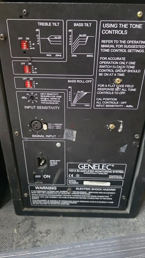 GENELEC Studio Monitor Speaker for Sale one piece | dubizzle Dubai