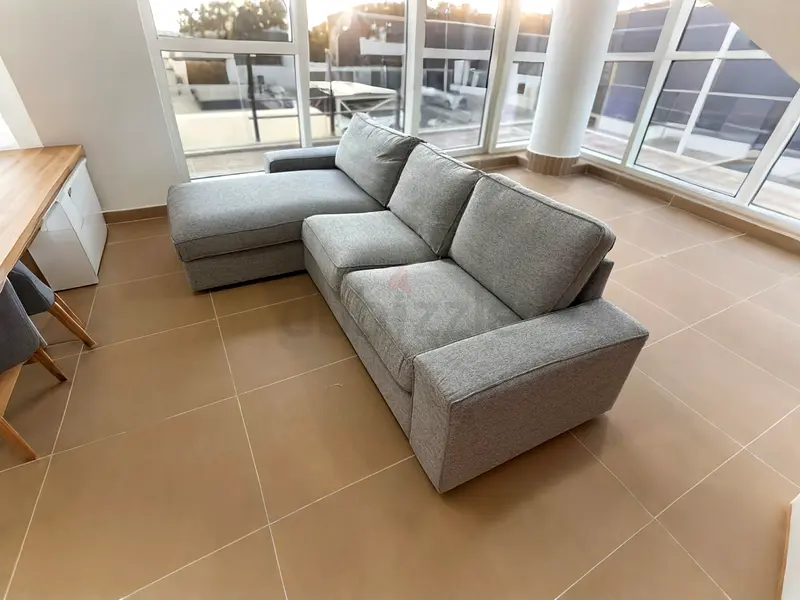 Great Condition IKEA Kivik L Shape Sofa light Grey | dubizzle Sharjah