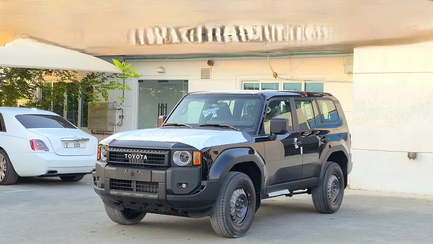 TOYOTA PRADO PETROL 2.4T URBAN - E BASIC - 2025 MODEL - BLACK INSIDE ...