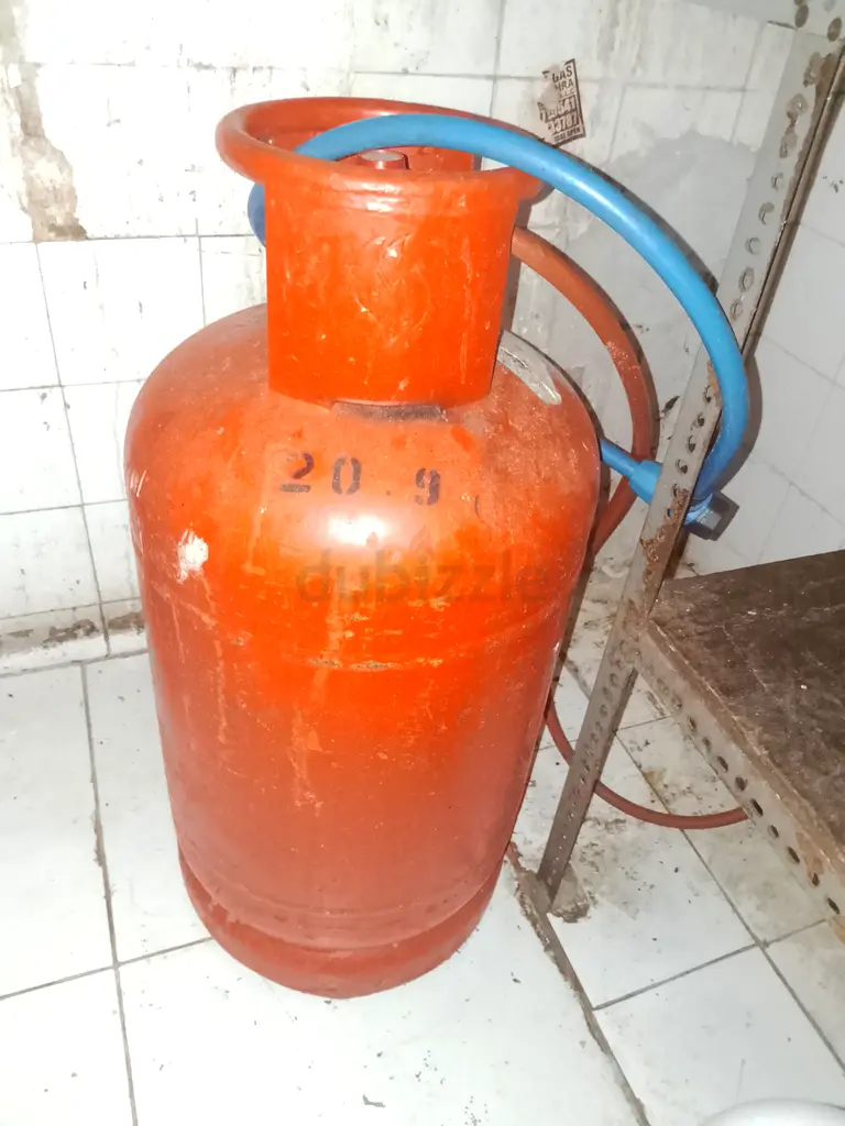 GAS CYLINDER WITH GAS STOVE REGULATOR, PIPE | dubizzle Dubai