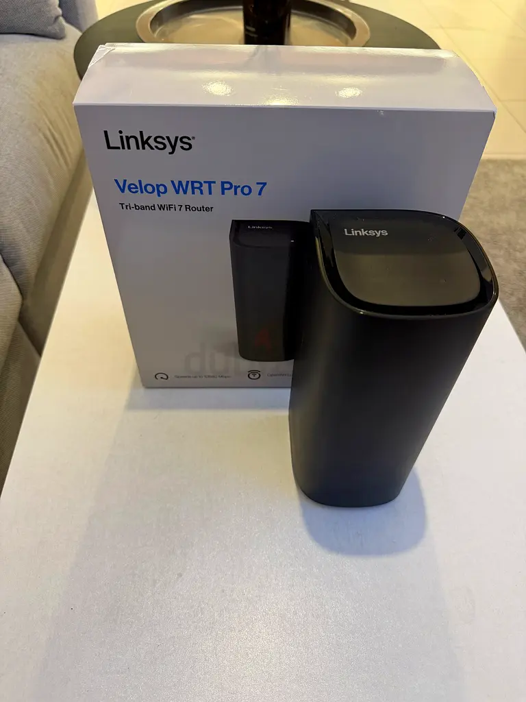 Linksys Velop WRT Pro 7 (WiFi 7 Tri-Band Router) – Like New | dubizzle UAE