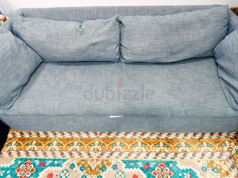 Gray Textured Fabric Sofa | dubizzle Ajman