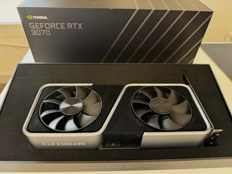 NVIDIA GeForce RTX 3070 Founders Edition 8GB GDDR6 | dubizzle Abu Dhabi