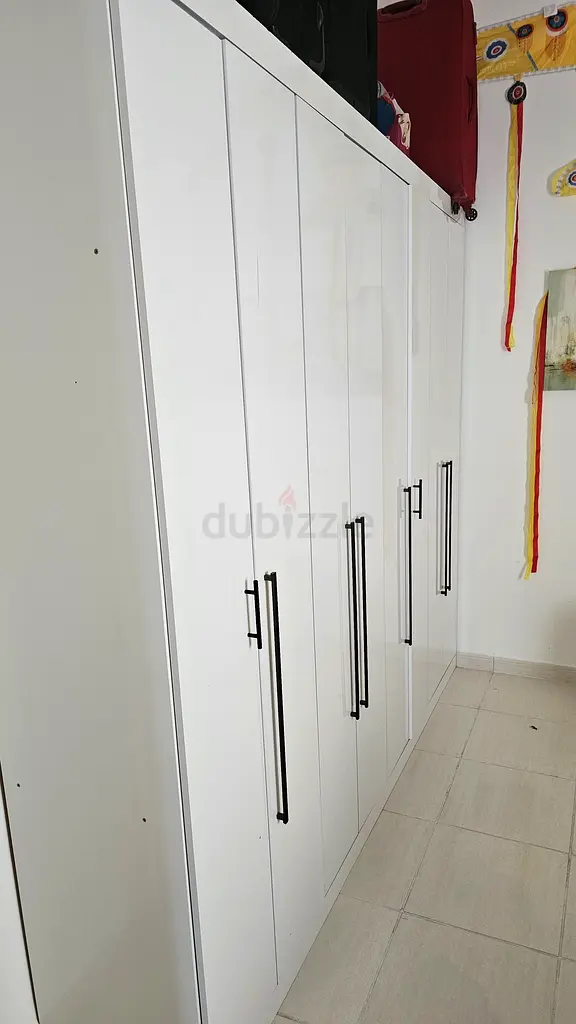 Sleek White Wardrobe with Ample Storage | dubizzle Dubai