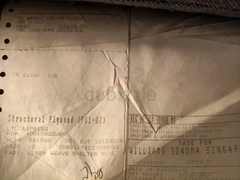 Gray Textured Fabric Sofa | dubizzle Ajman